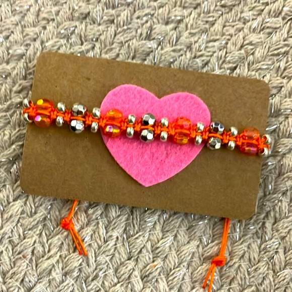 littlechickduck | Jewelry | New Super Cool Orange Iridescent Bling Boho ...